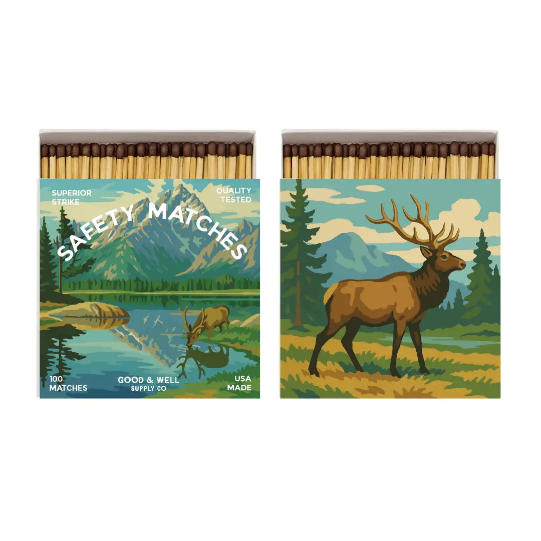 CABIN COMFORT oversized matchbox – MOSS